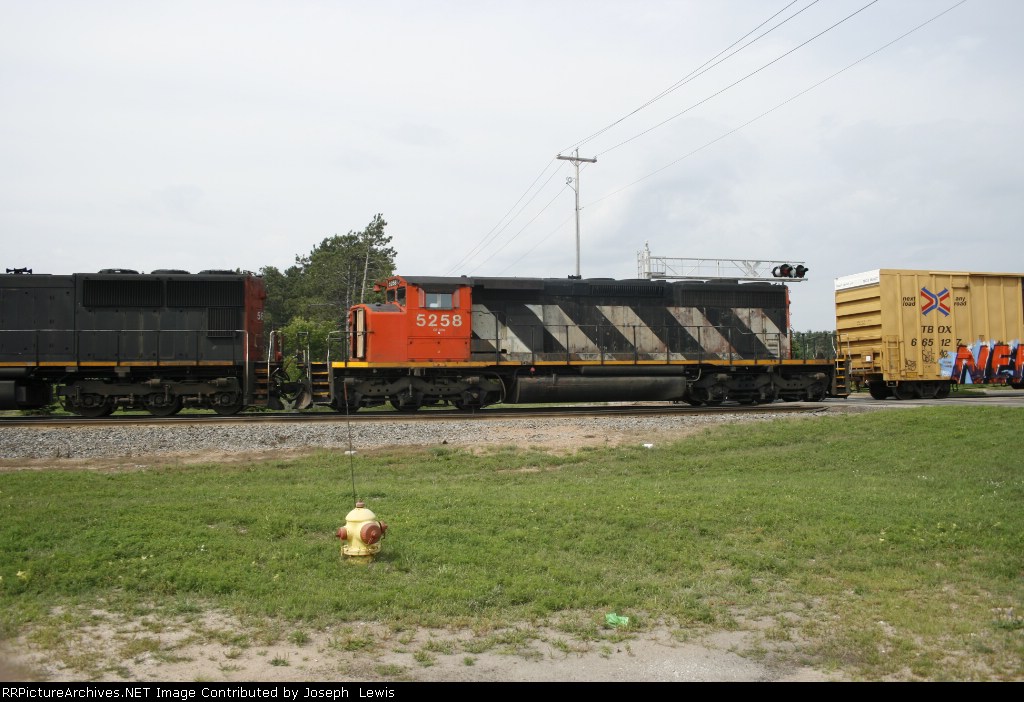 CN 5258 is part of M357 at Point
